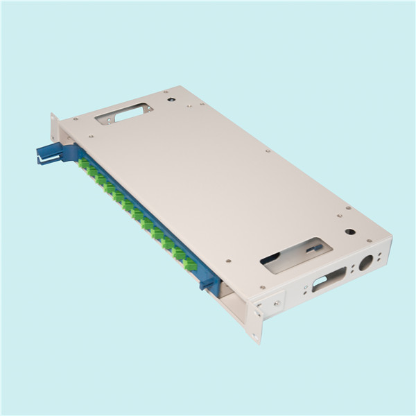 12 Port SC/APC Optical Distribution Frame - FiberCheap