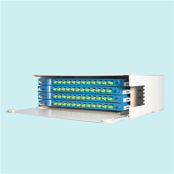 48 Port SC/APC Optical Distribution Frame - FiberCheap