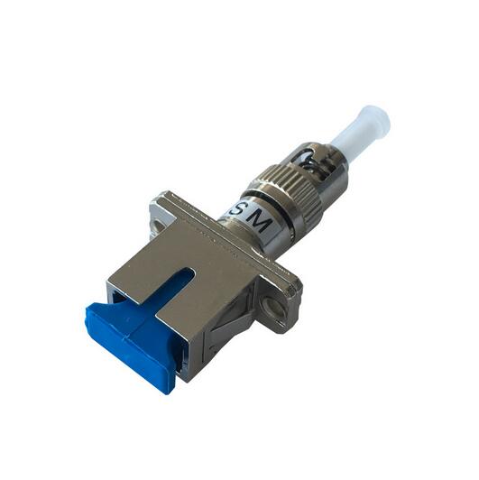 Fiber Optic SC to ST Adapter Female to Male Single Mode / Multimode ...