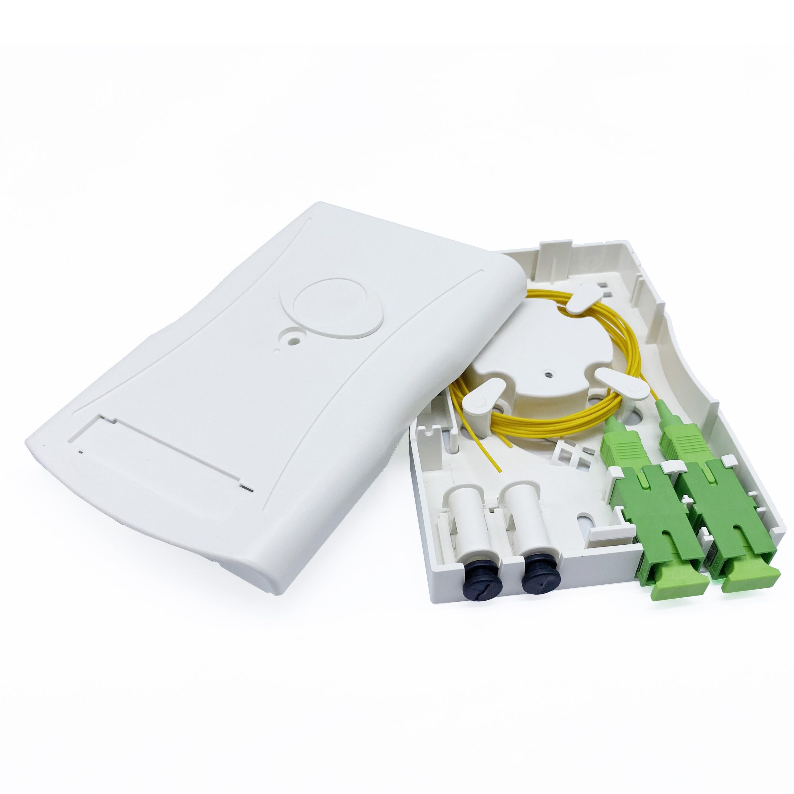 Fiber Wall Outlet Socket Panel Faceplate - FiberCheap