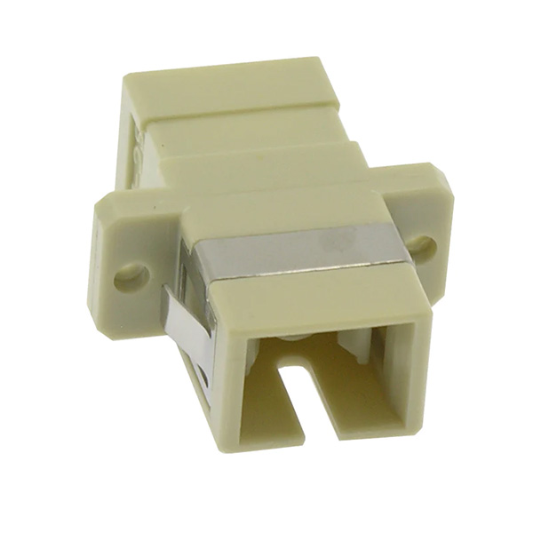SC/UPC Multimode Simplex Fiber Optic Adapter - FiberCheap