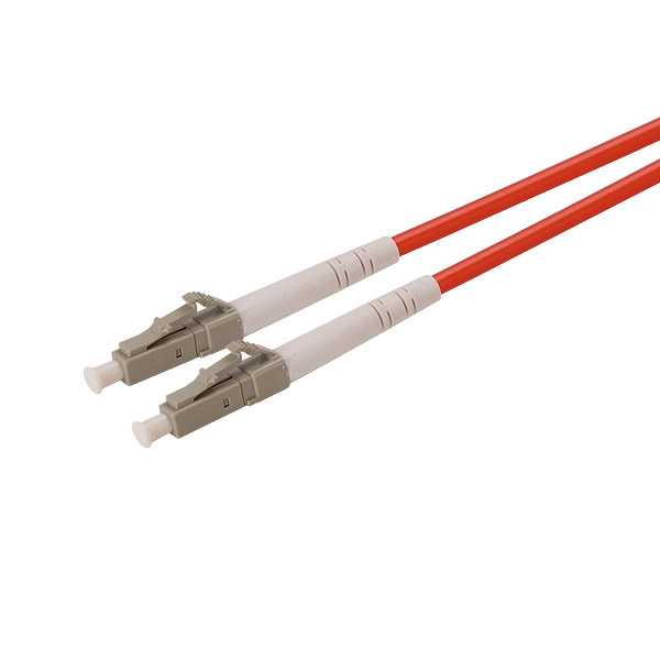 LC to LC Multimode Fiber Optic Patch Cable OM1 Simplex - FiberCheap